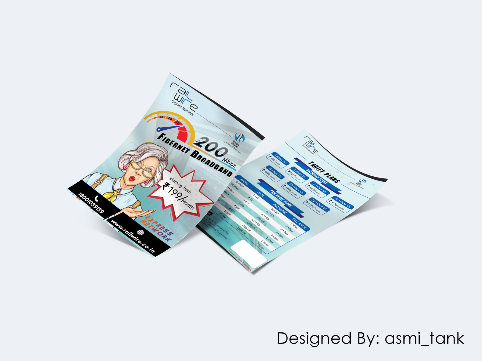 Pricing Plan Leaflet Design by Asmi Tank on Dribbble