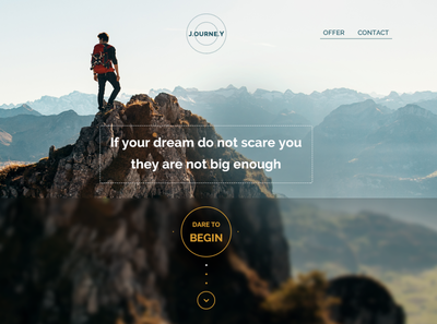 Travel Landing Page designs, themes, templates and downloadable graphic ...