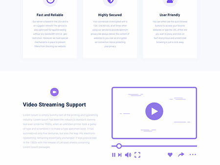 Web design for proxy site FilterBypass by Levani's ART on Dribbble