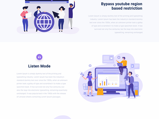 Web design for proxy site FilterBypass by Levani's ART on Dribbble