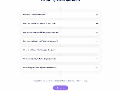 Web design for proxy site FilterBypass by Levani's ART on Dribbble