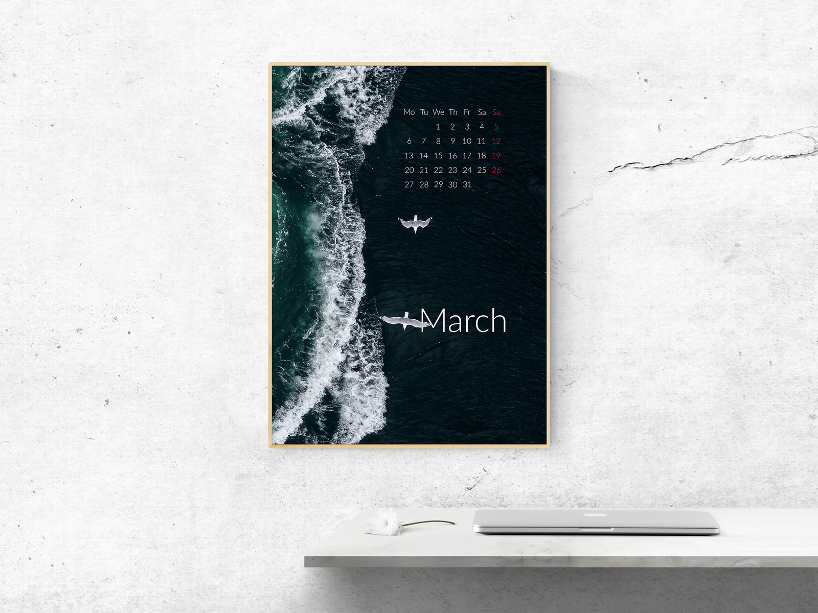 Poster Calendar by Oleh Sheptytskyi on Dribbble