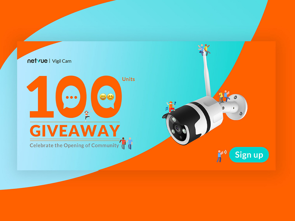 community giveaway by Qiao Jia on Dribbble