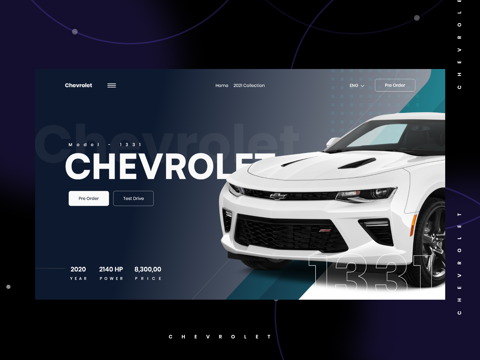 Chevrolet - Website Design by Junaid Tariq ️ on Dribbble