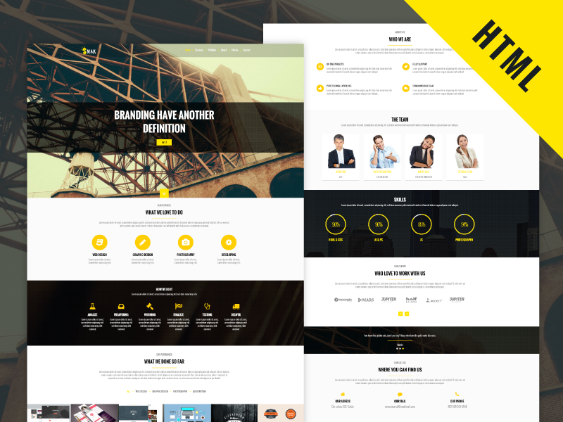 Freebie - Smak HTML Responsive Single Page Template by GraphBerry on ... Freebie - Smak HTML Responsive Single Page Template by GraphBerry on ...