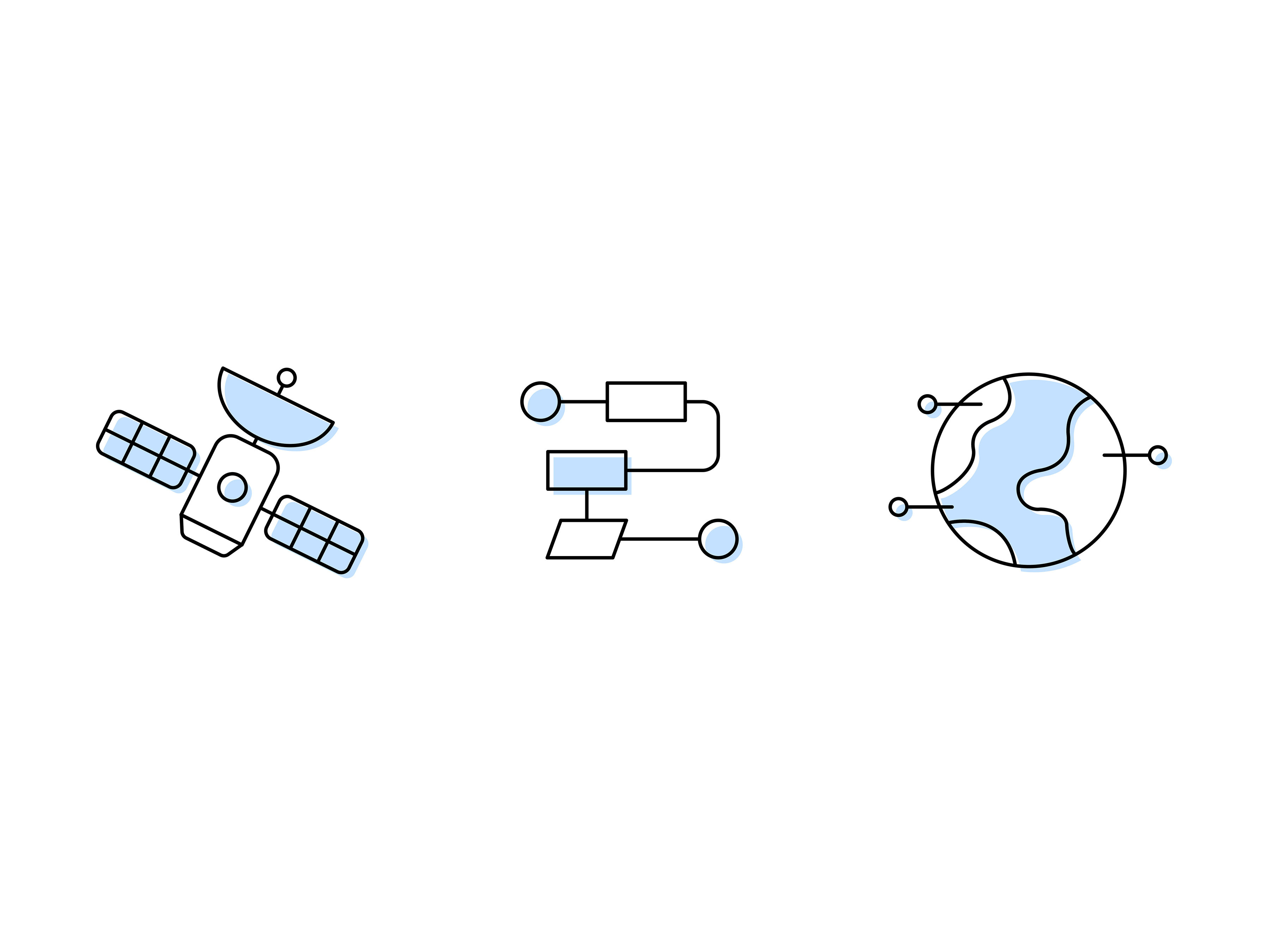 Google Earth Engine Icons by Sydney Friedman on Dribbble