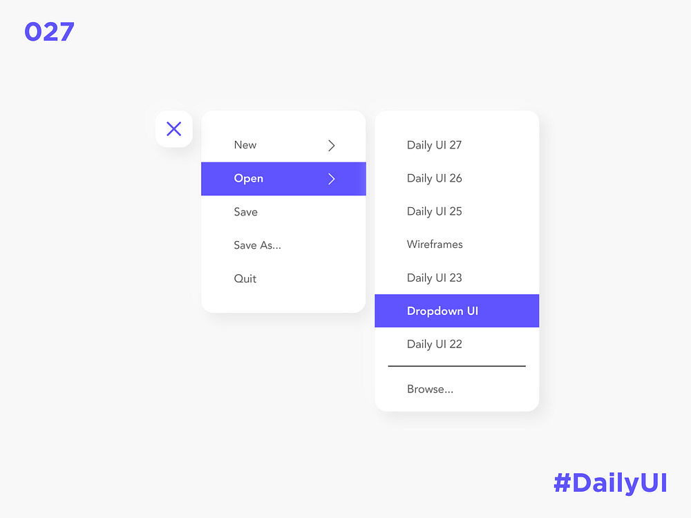 Dropdown UI designs, themes, templates and downloadable graphic ...