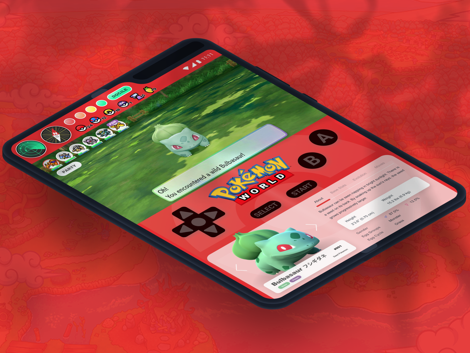 Pokemon World. Galaxy Fold Isometric by JP Dionisio on Dribbble