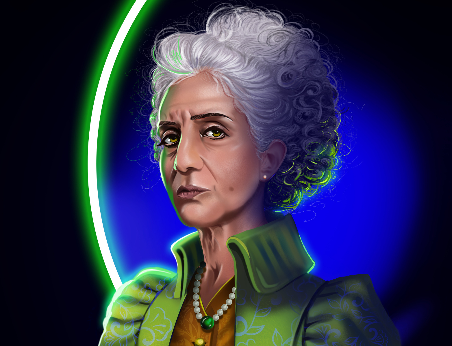 Neon Queen by Magesh R on Dribbble