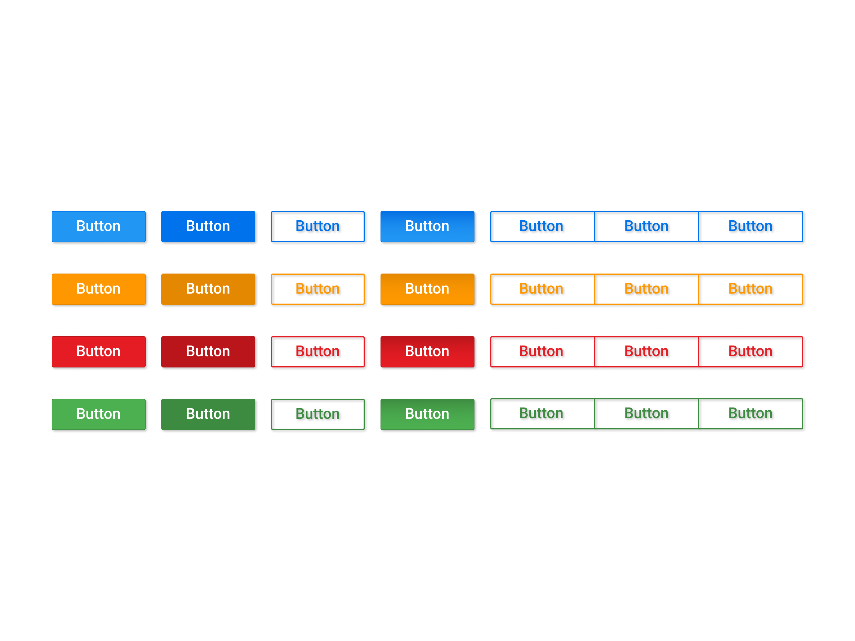 Semi Flat Buttons by Gregor Laan on Dribbble