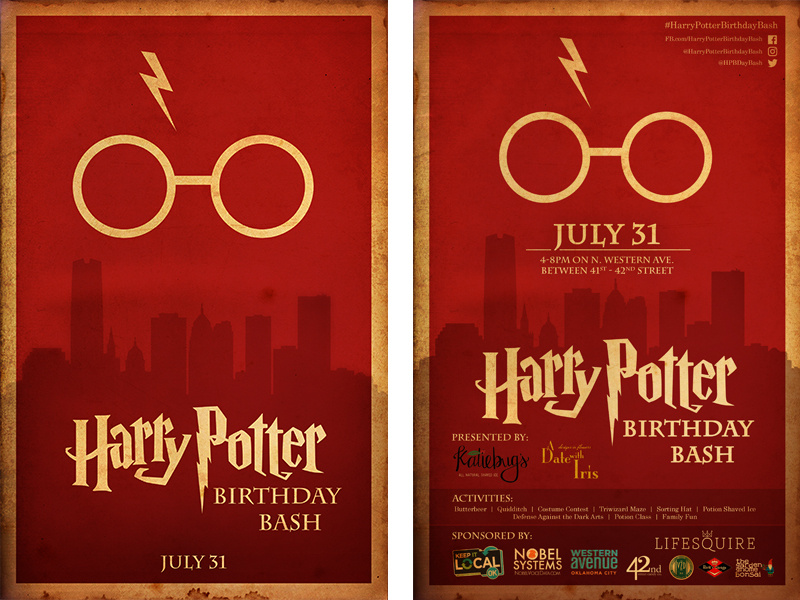 Happy Birthday Harry Potter Poster – NRTC