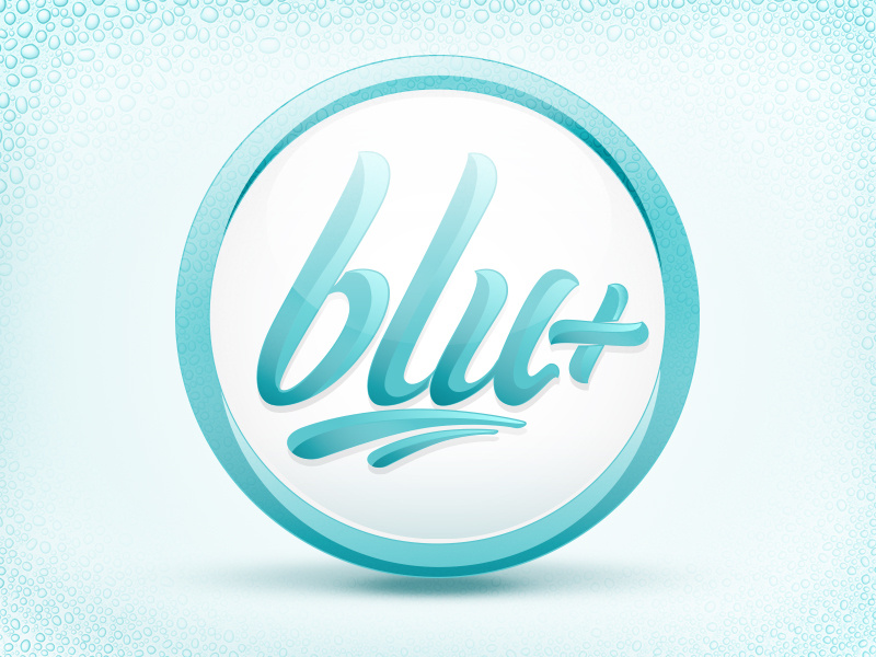 Blu+ logo by Alán Guzmán on Dribbble