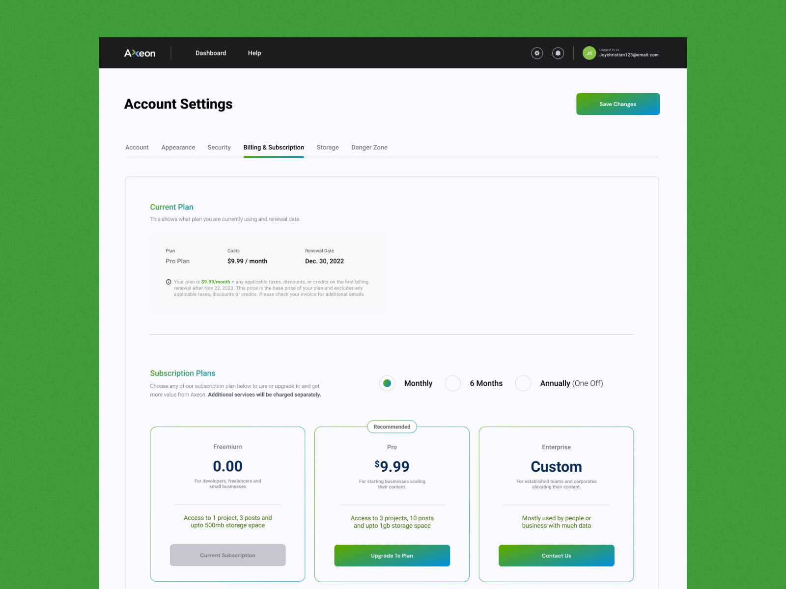 Account Settings by Chiemezie Ohalewe (Product & Brand Identity ...