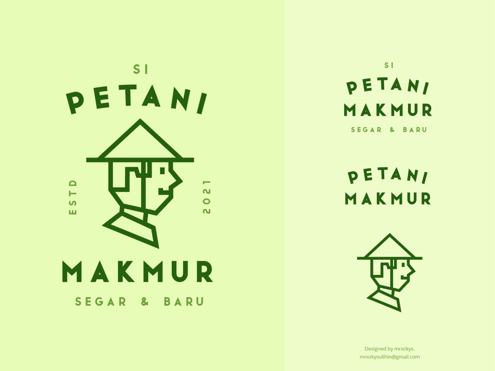 Farmer Logo - Si Petani Makmur by Muhammad Rezky Sulihin on Dribbble