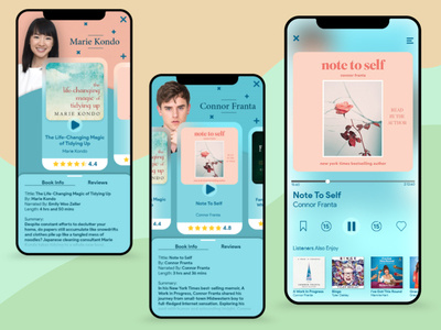 Audio Book UI Design Concept by Azizul Akbar on Dribbble
