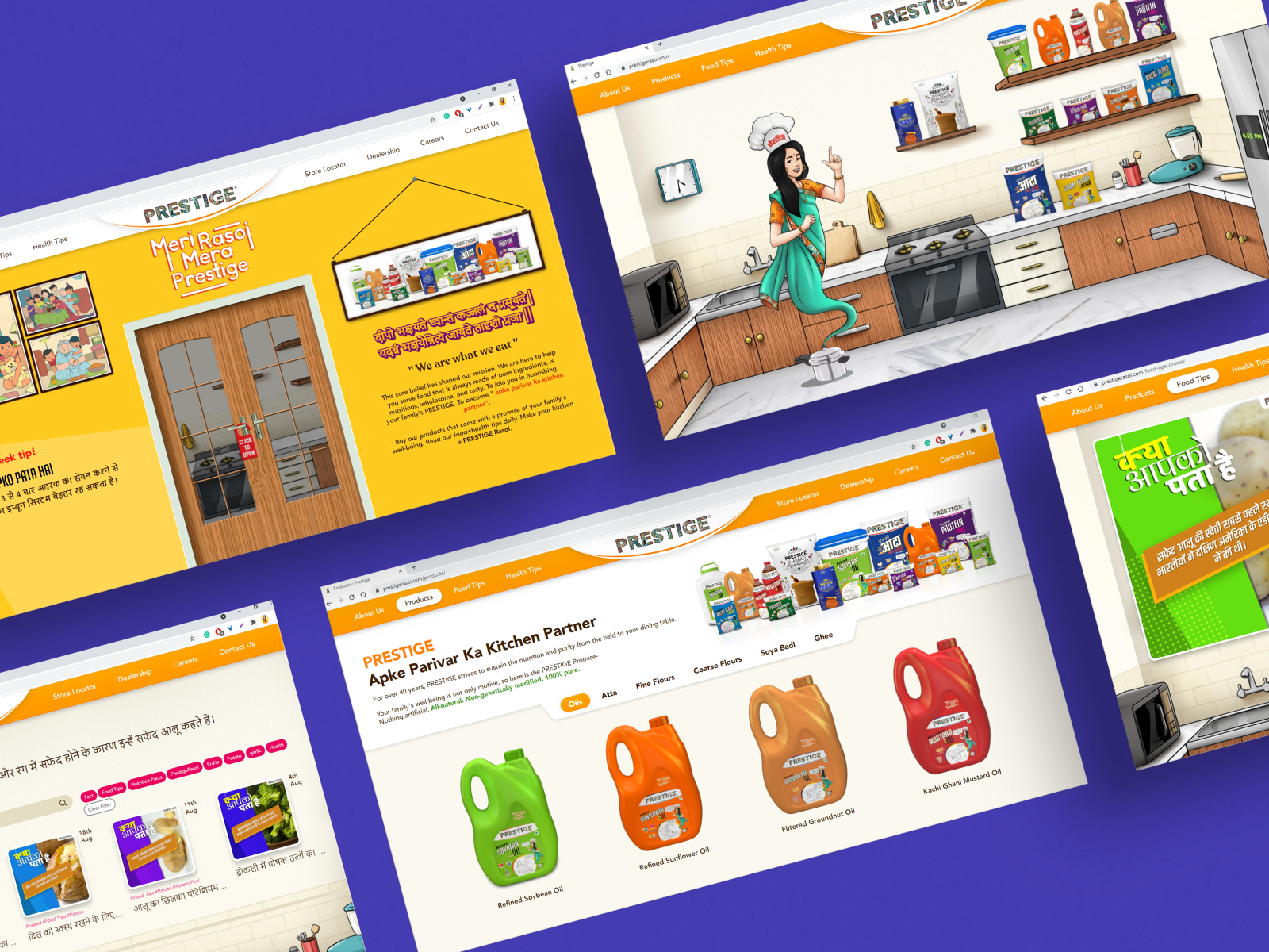 Prestige Website UI by Integra Magna on Dribbble