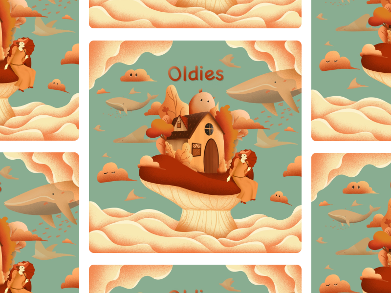 Oldies Album Artwork by Titis Setyo on Dribbble