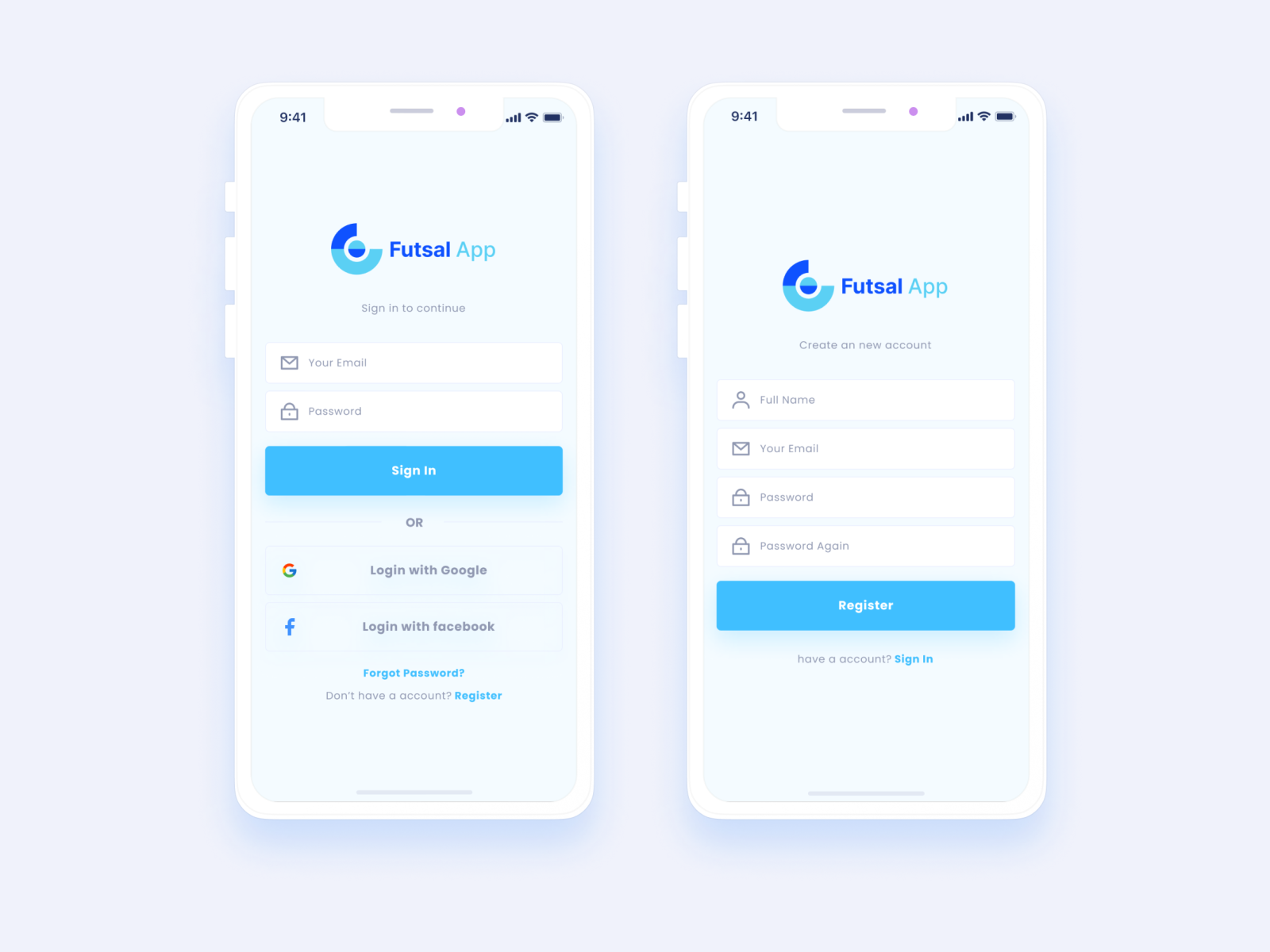 login Mobile UI by Asril Mochammad on Dribbble
