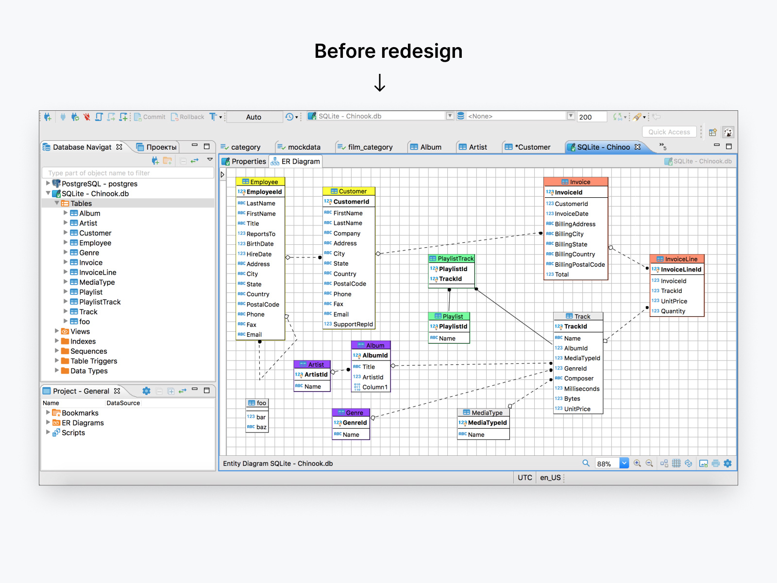 Universal Multi-platform Database Tool by Seven Metrics on Dribbble