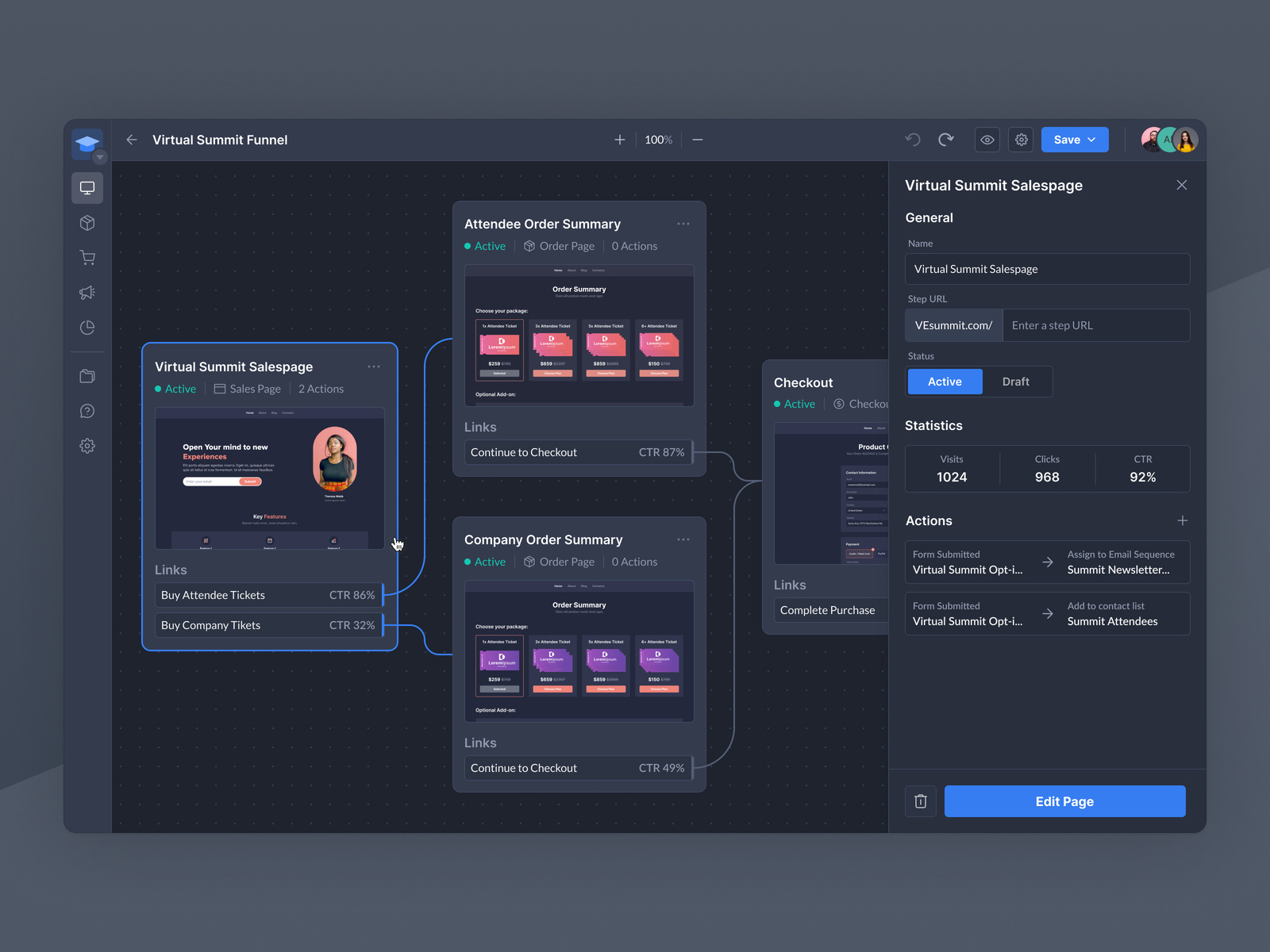 Visual Web Page Editor by Seven Metrics on Dribbble