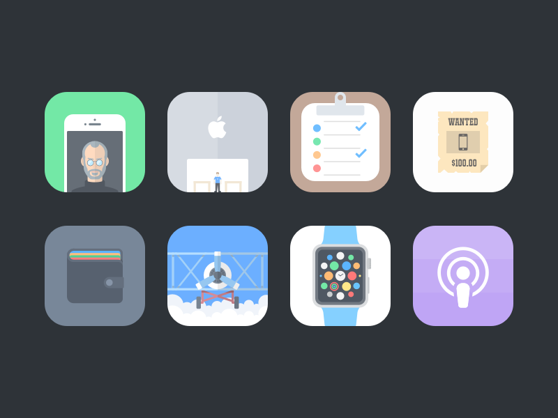 indigo - iOS Icon Theme by Chon Lee on Dribbble