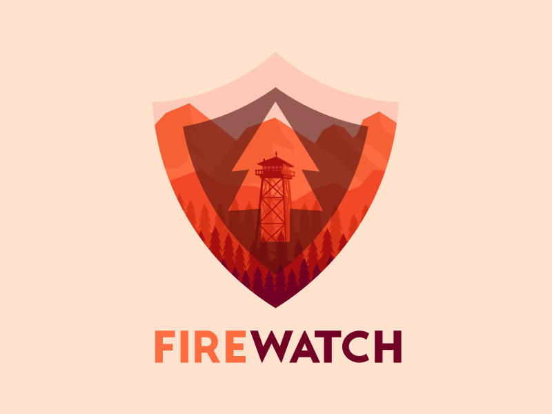 Firewatch by Chon Lee on Dribbble