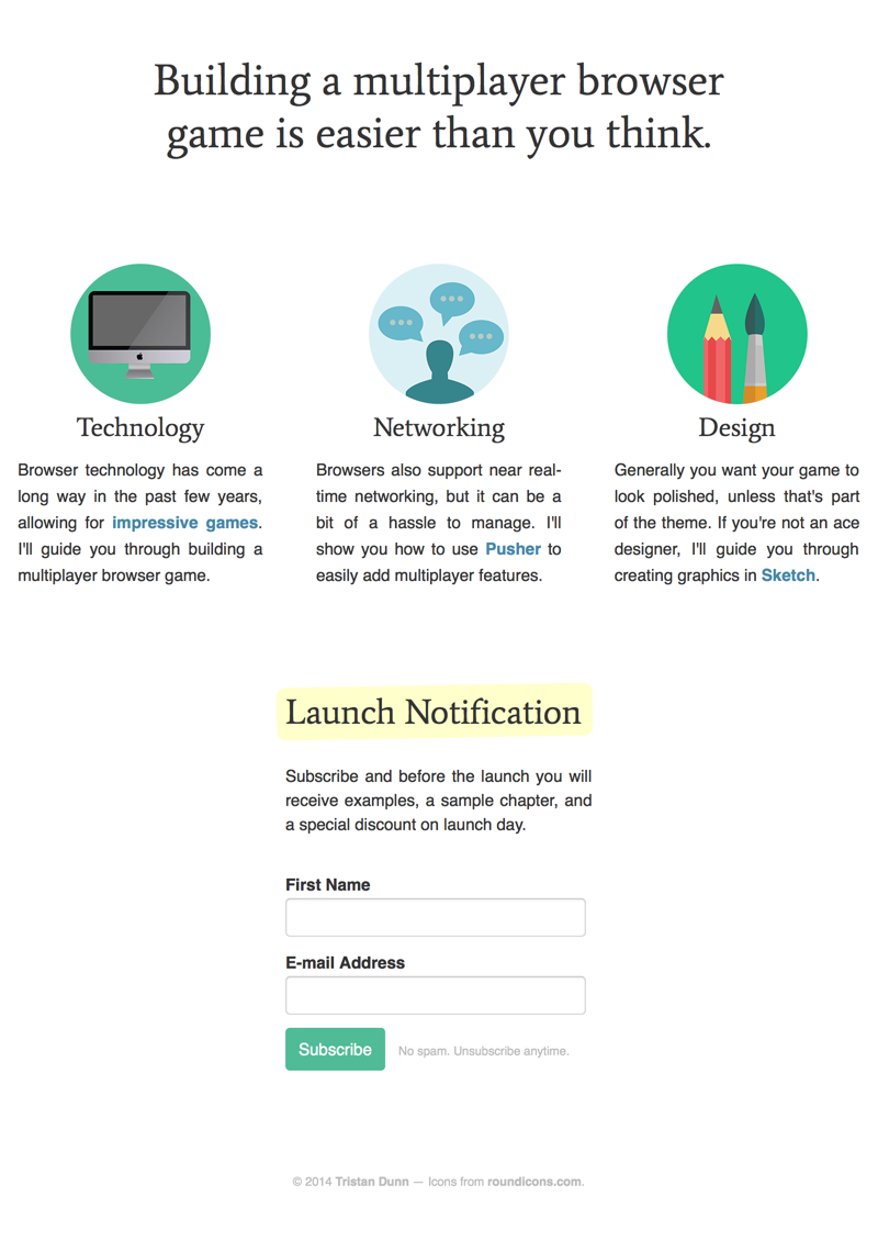 Build A Browser Game by Tristan Dunn on Dribbble