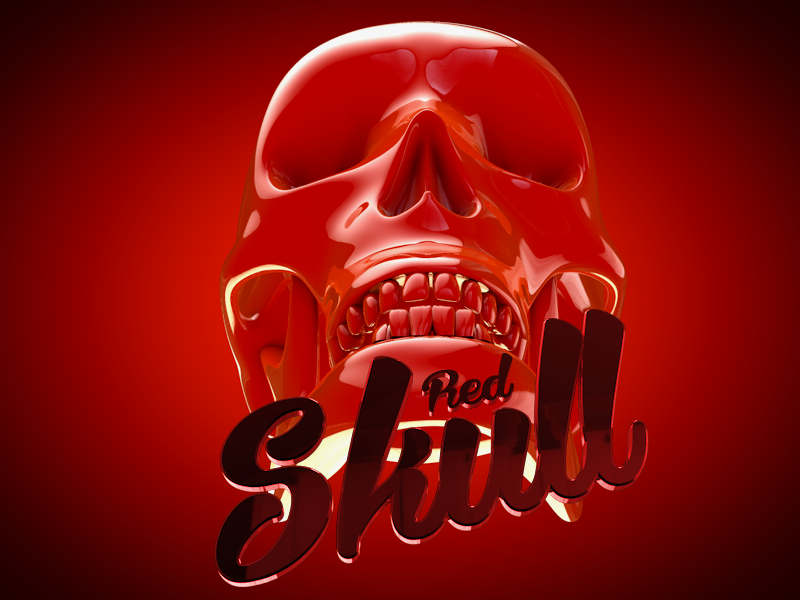Red Skull by Devon Moodley on Dribbble