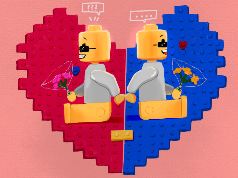 Love LEGO by chapchonralph on Dribbble
