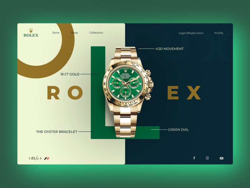 Rolex by Артем Нагорный on Dribbble