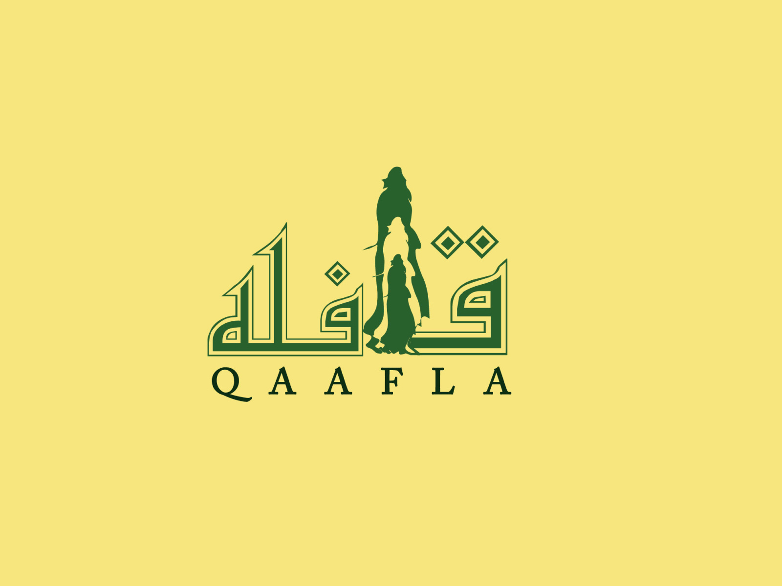 Qaafla Logo by Muhammad Mohsin Shahzad on Dribbble