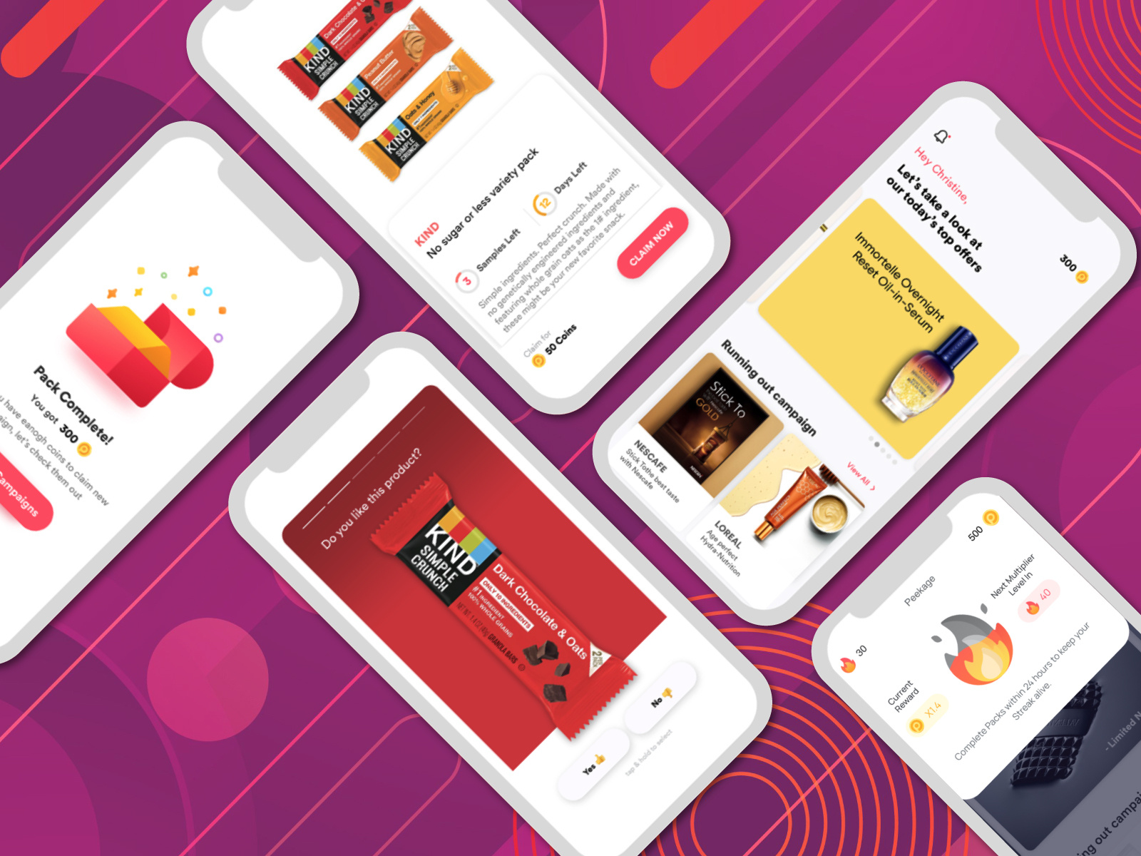 Mobile app design by Goli Bahri on Dribbble