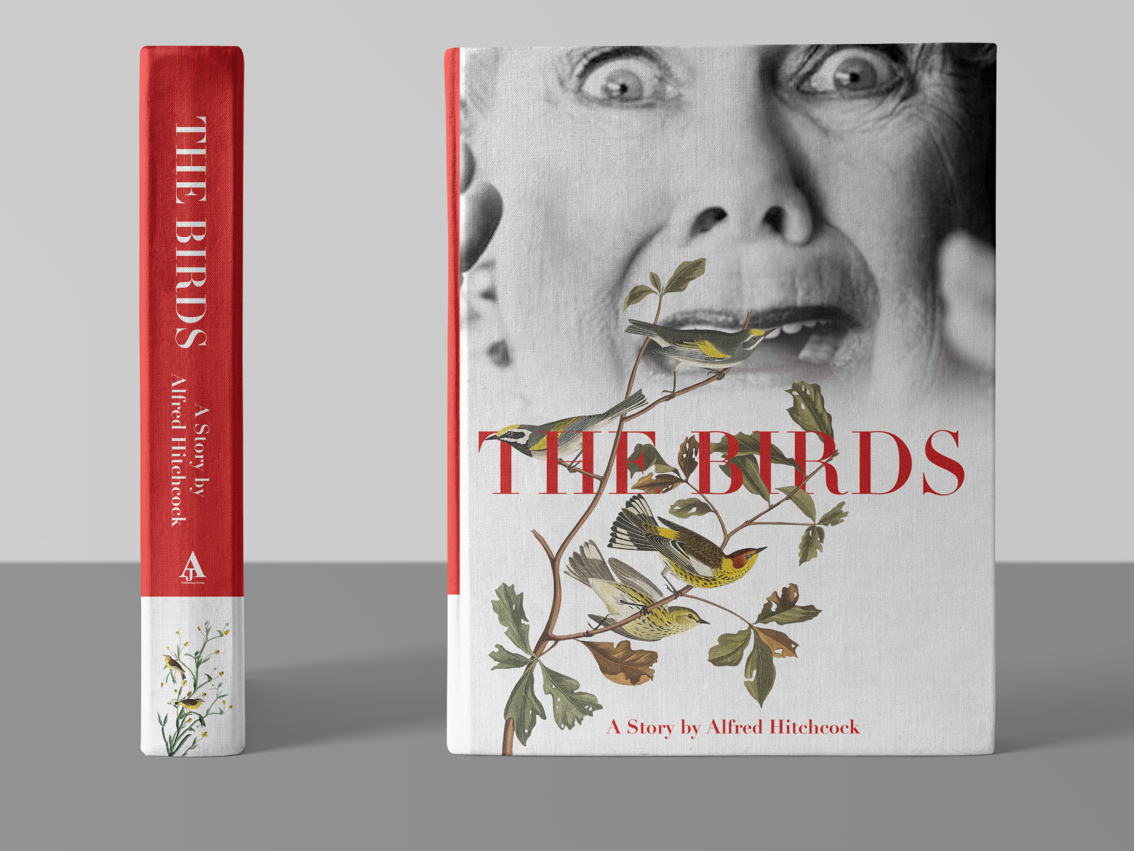 The Birds book cover by Jeremy Avery on Dribbble