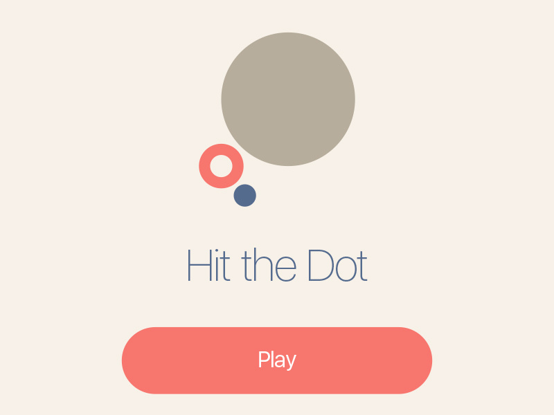 Hit the Dot by Brent Spore on Dribbble