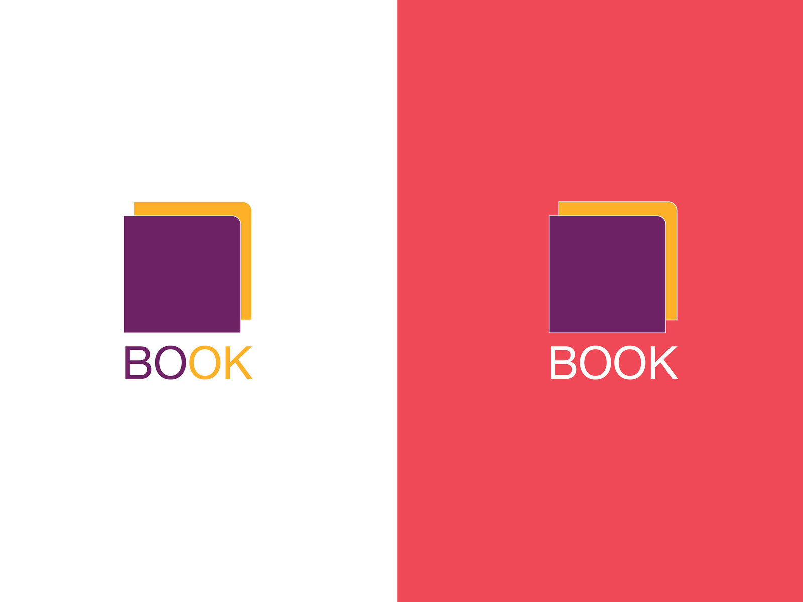 Book logo by Faris Ahamed on Dribbble