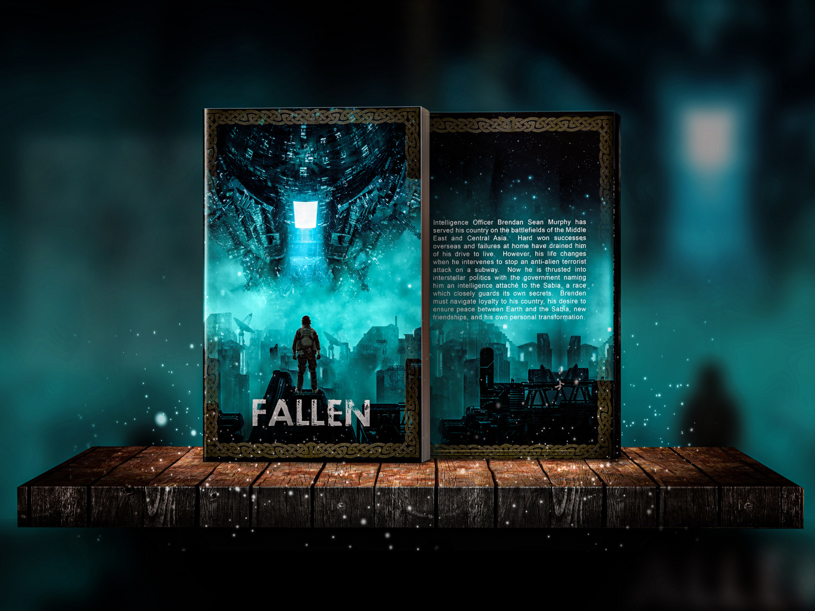 Fallen Book Cover by Tayyab Artist on Dribbble