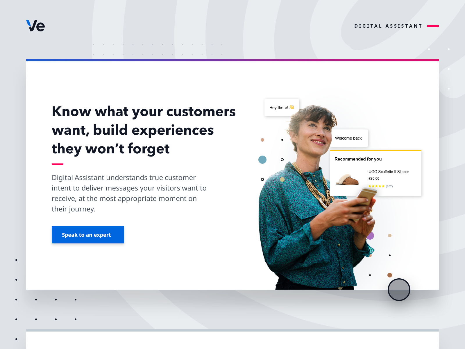 Digital Assistant Web Graphic By Ve Global On Dribbble