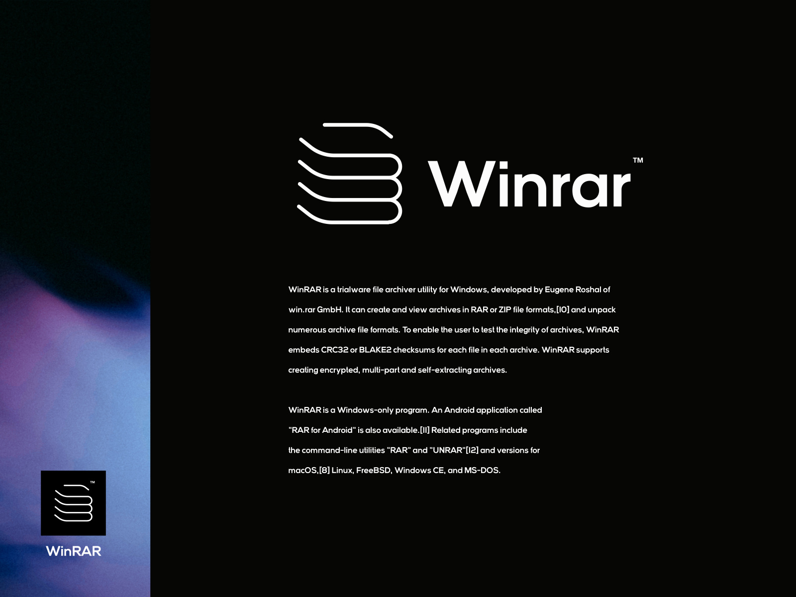 WinRAR Logo Redesign Concept by Derouiche Mehdi on Dribbble