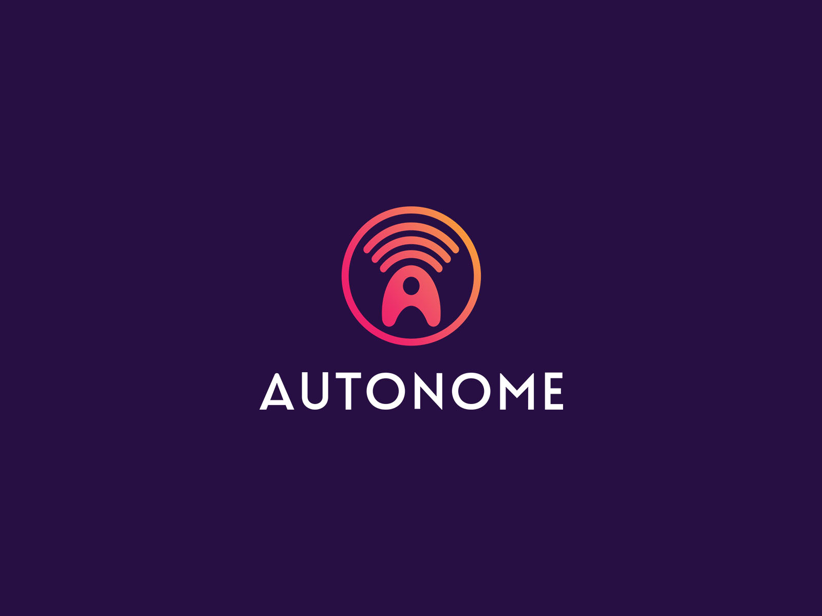 Driverless Car Logo | Auto Car logo by M Anwar on Dribbble