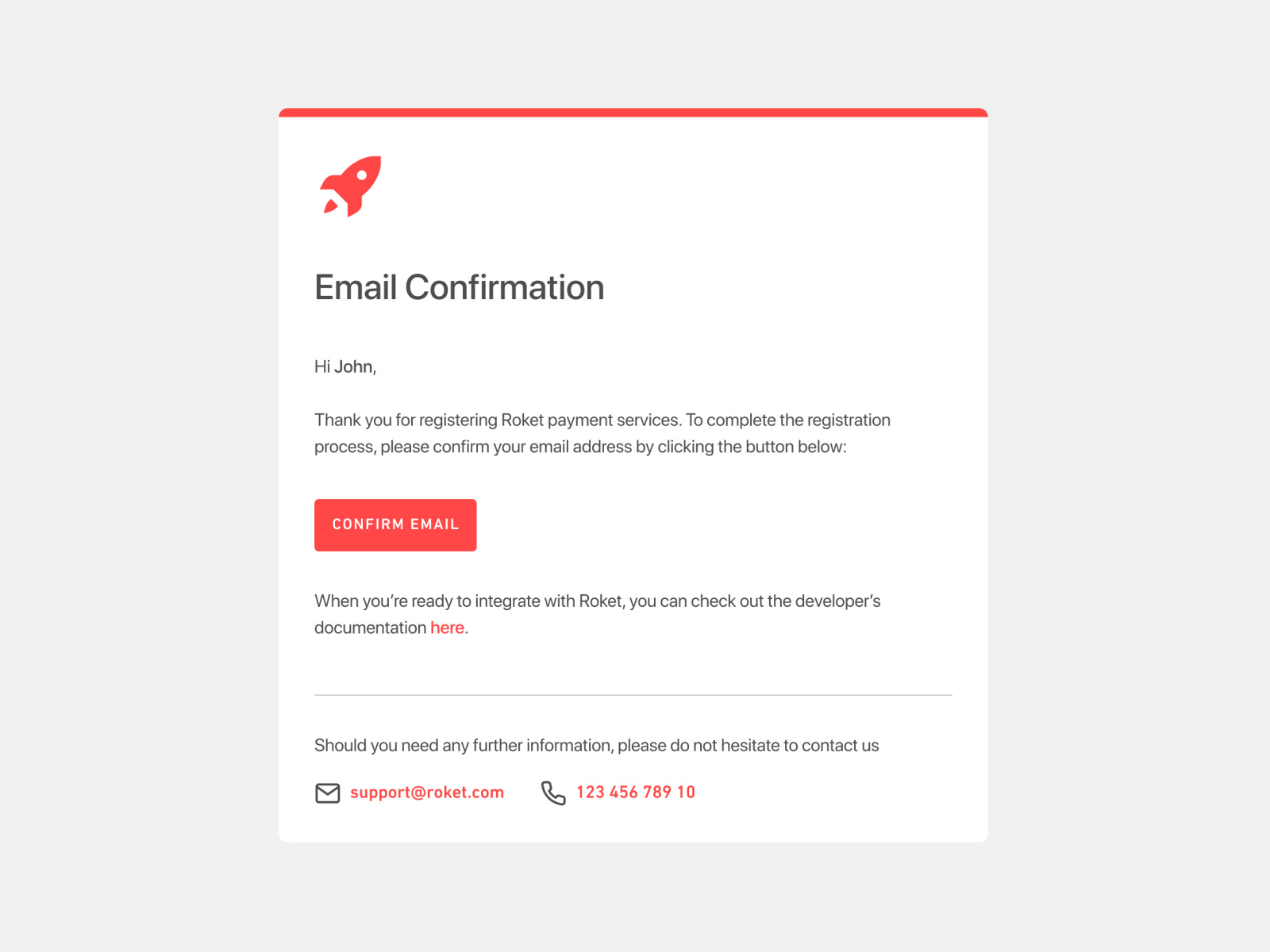 Day 3 Email Template by Gilang Ilma on Dribbble