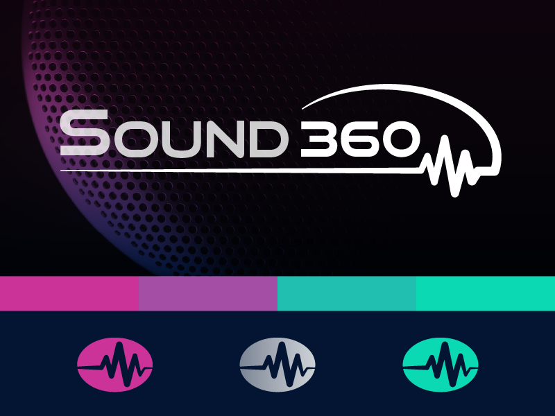 LogoCore - 13 - Sound 360 by Mike Mirabal on Dribbble