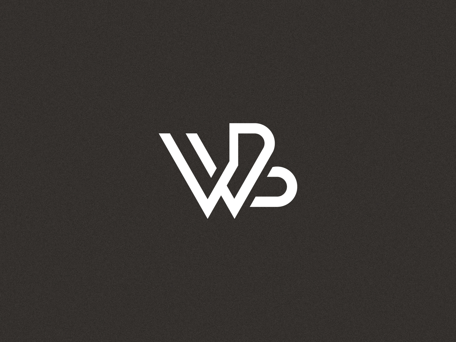 WB Monogram Logo by Lanof Design on Dribbble
