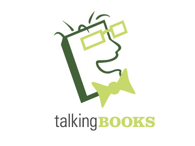 Talking Books logo by Wattle & Daub on Dribbble