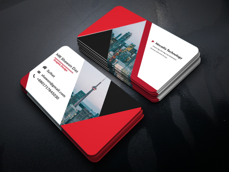 Visiting card by Alamgir Ahmed on Dribbble