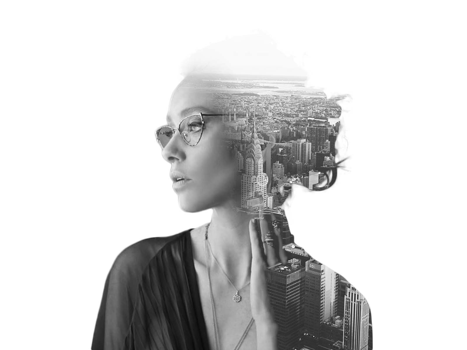Double exposure by Zuzka on Dribbble
