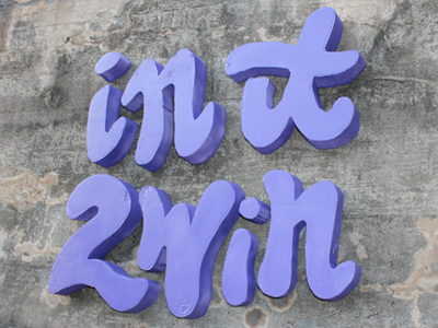 In 2 win 3d! by Chey Russell on Dribbble