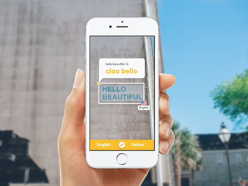 Day 012 - Augmented Translator by Nic Wong on Dribbble