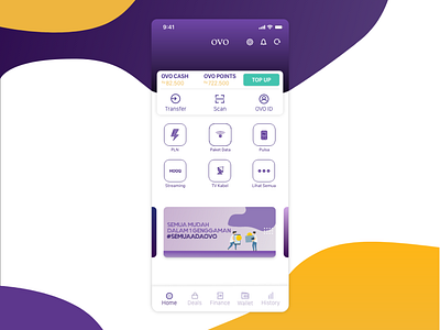 OVO Redesign by Hutrima Chayadi on Dribbble