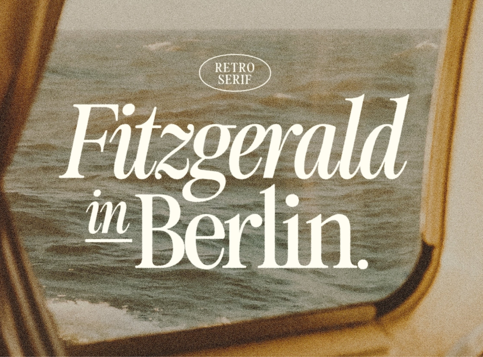Fitzgerald - Classic Retro Serif by Harmonais Visual on Dribbble