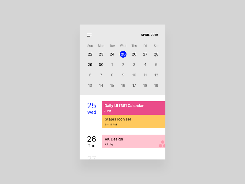 Daily UI #038 by Galaktionoff on Dribbble